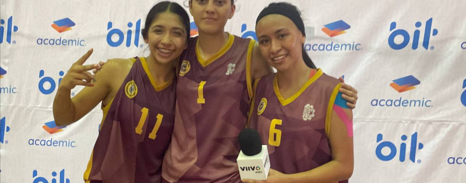 Equipo femenil de Poza Rica en la gran final de basquetbol | VIIVO Sports